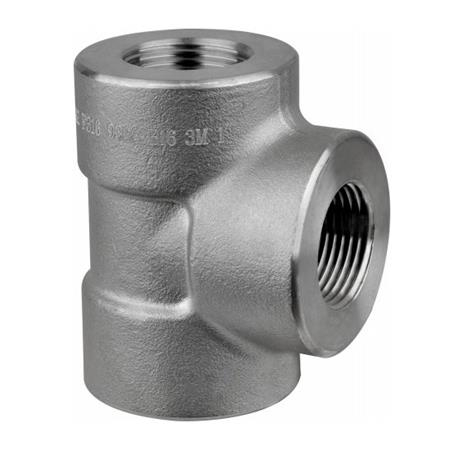 F316 Stainless Steel Thread Tee - Buy Forged Pipe Fittings, Thread Pipe ...