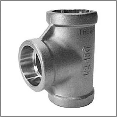 Casting Pipe Fittings SW Tee - Buy Casting Pipe fitting, Casting Tee ...