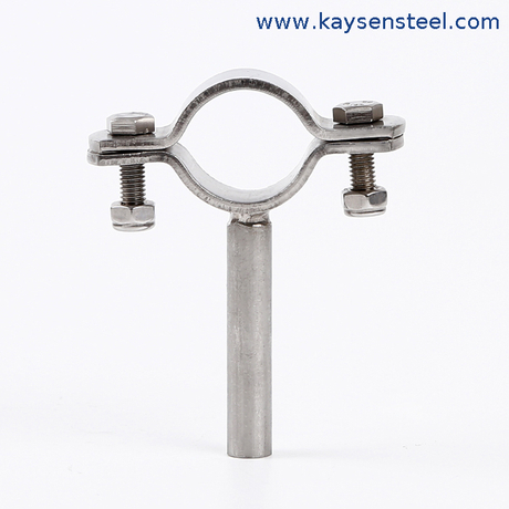 Sanitary Round Pipe Holder - Buy sanitary round pipe holder, stainless ...